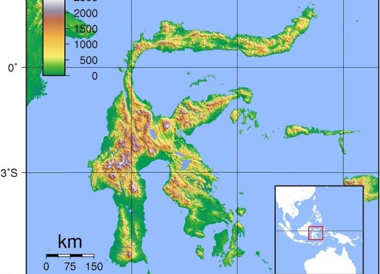 Kondisi Geografis Pulau Sulawesi Berdasarkan Peta - Pengetahuan